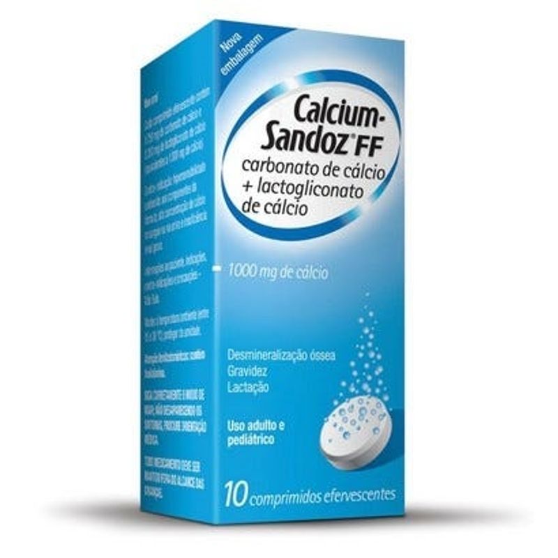 Calcium Sandoz Ff 10S Gsk/Otc - Farma Conde