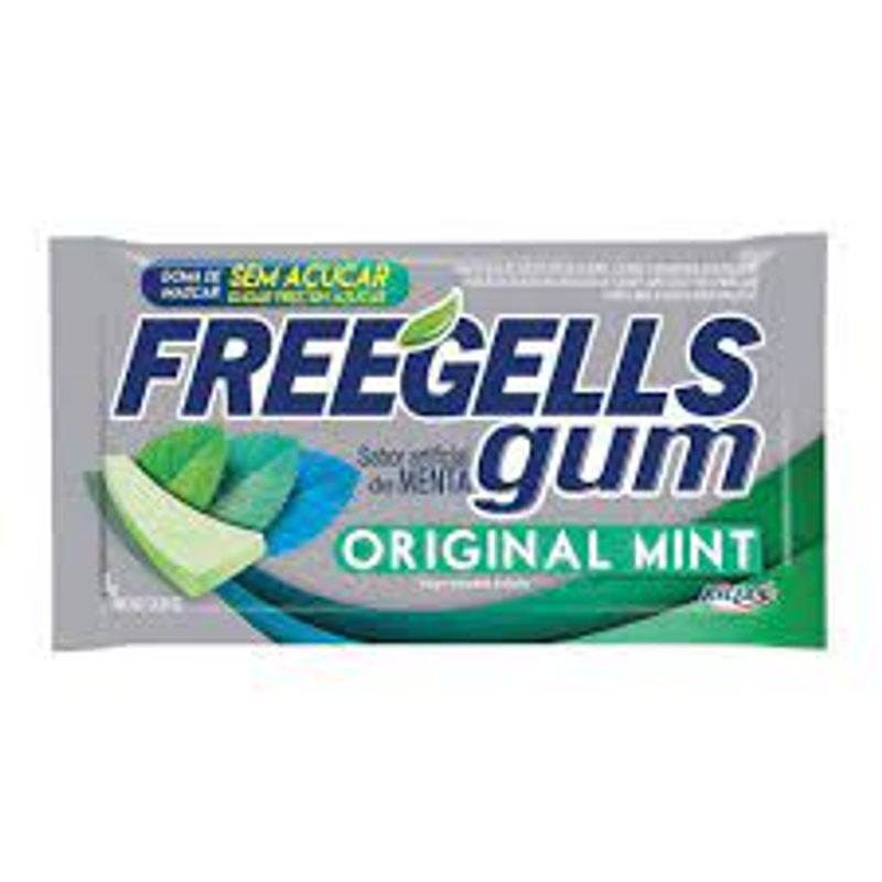 Chiclete Freegells Gum Menta - Farma Conde