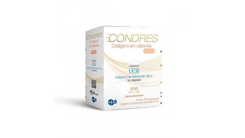 Condres Colágeno 40mg 90 Cápsulas - Farma Conde Condres Colágeno 40mg 90 Cápsulas - Farma Conde