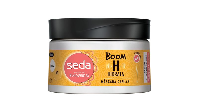 Creme de Tratamento Seda Boom Hidrata Pote 270ml - Farma Conde