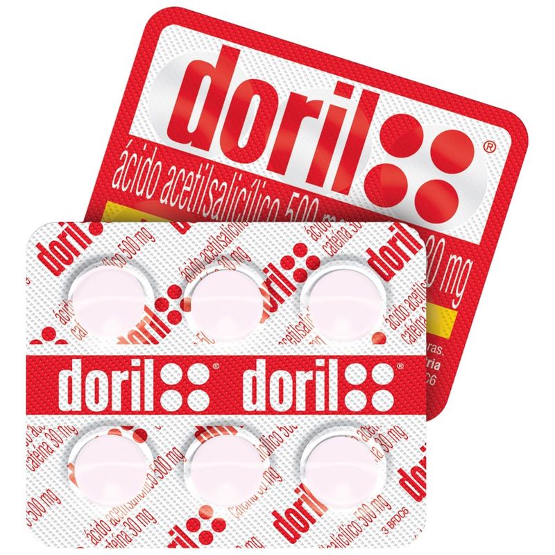 Doril Blíster 6 Comprimidos - Farma Conde