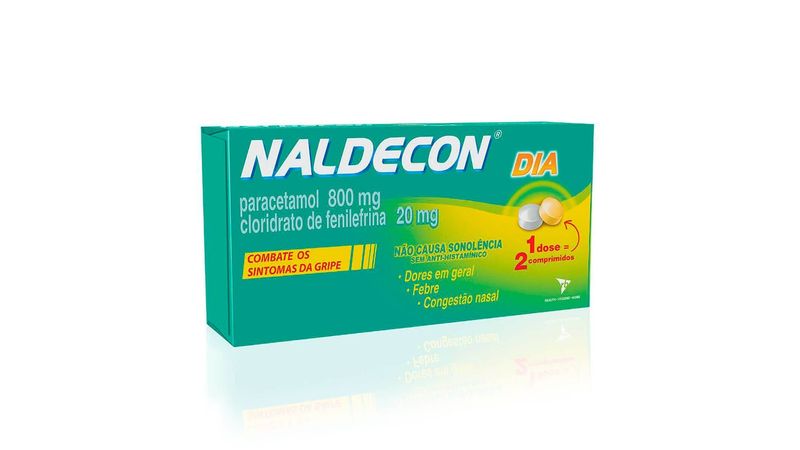 Naldecon Dia Caixa 24 Comprimidos - Farma Conde