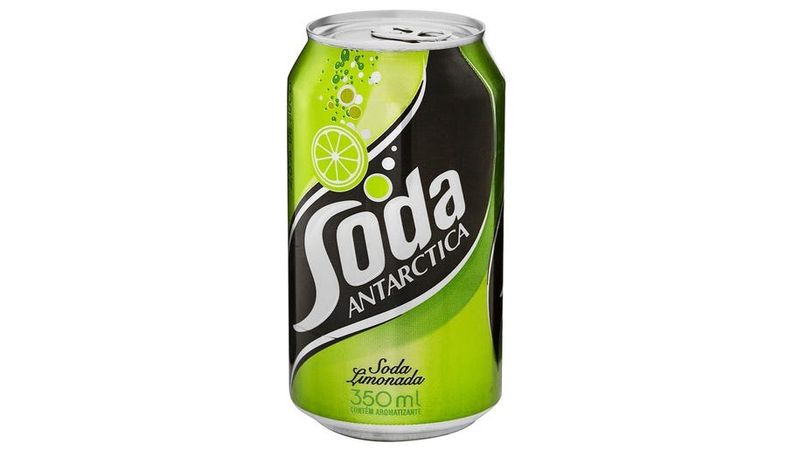 Refrigerante Soda Limonada Antarctica Lata 350ml - Farma Conde