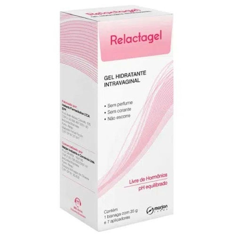 Relactagel Gel Vaginal 35g + 7 Aplicadores - Farma Conde