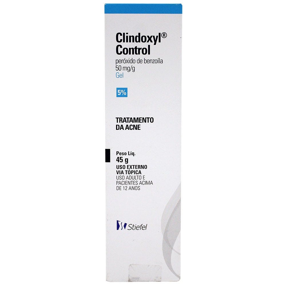 Clindoxyl Control 5% Gel Dermatológico 45g - Farma Conde
