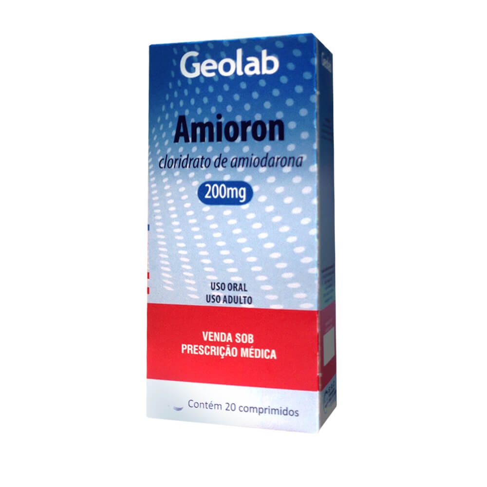 Amioron 200mg Caixa 20 Comprimidos - Farma Conde