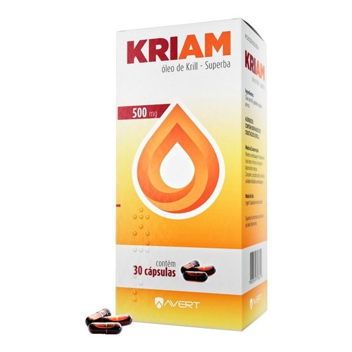 Krian 500mg Caixa 30 Cápsulas - Farma Conde