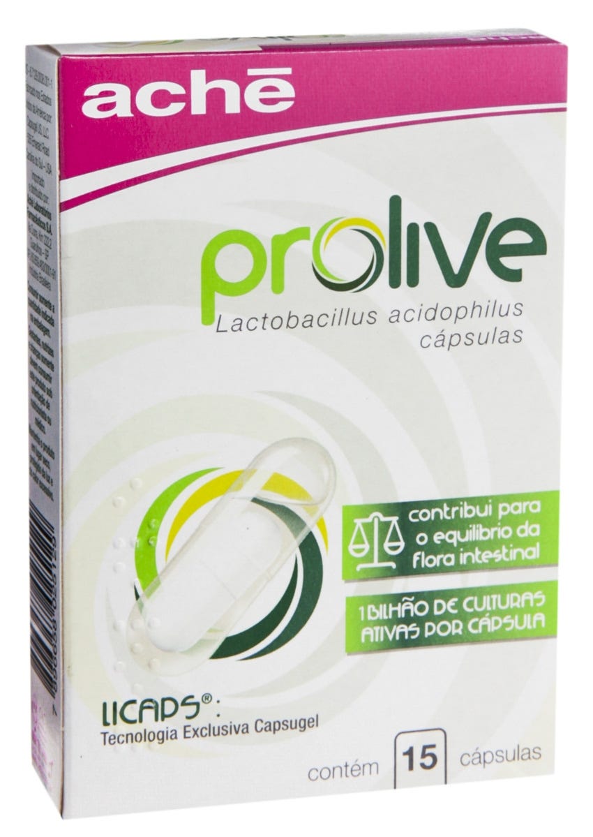 Prolive Caixa 15 Cápsulas - Farma Conde