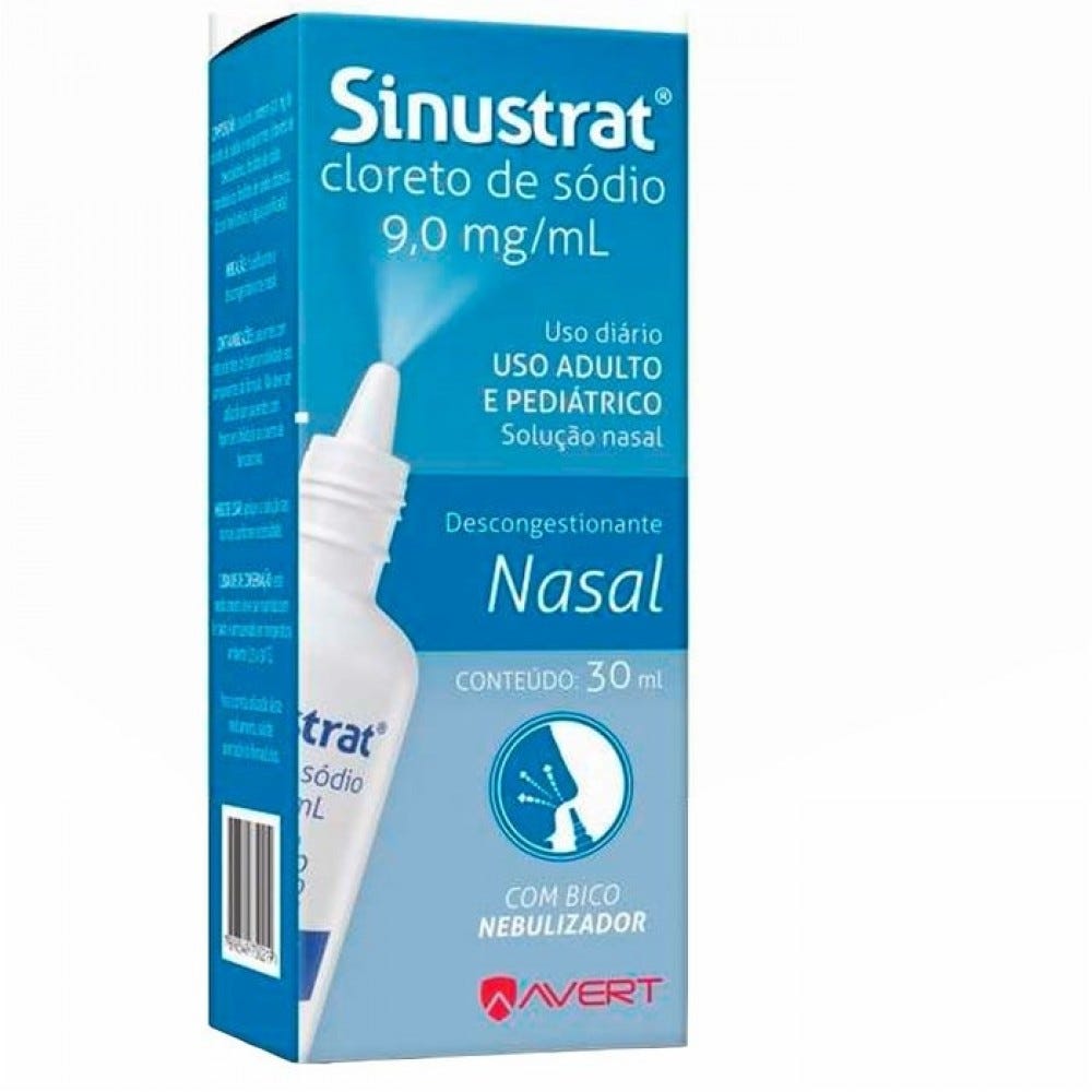 Sinustrat Solução Nasal Com Bico Nebulizador 30ml - Farma Conde