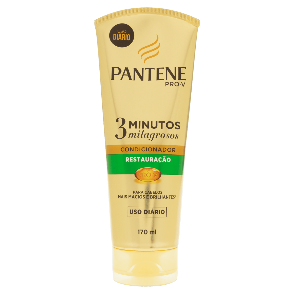 Condicionador Pantene 3 Minutos Milagrosos Restauração Frasco 170ml ...