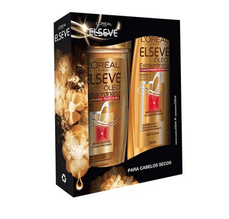 Kit Elseve 200ml Óleo Ext Nutr - Farma Conde
