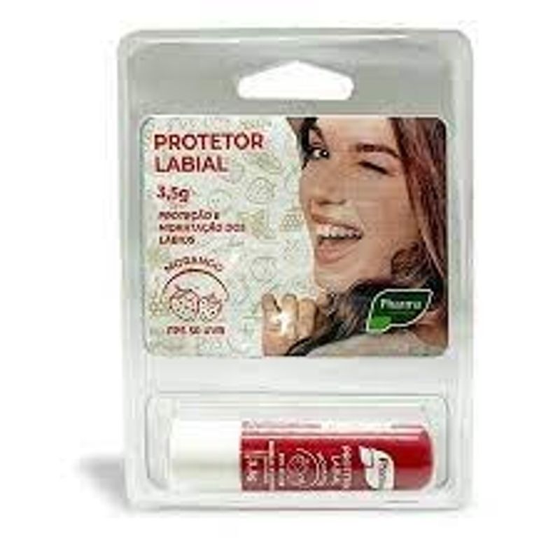 Protetor Labial Pharmatura FPS50 Morango - Farma Conde