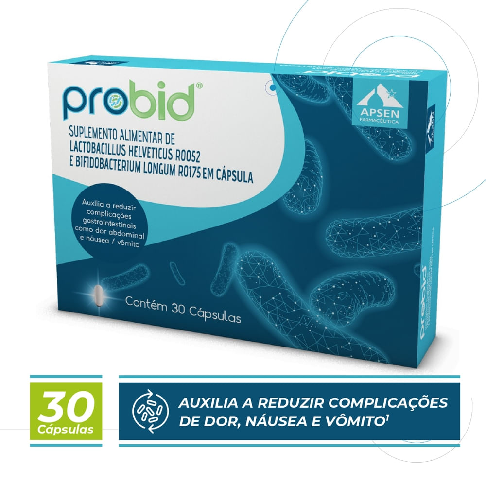 Probid Caixa 30 Cápsulas - Farma Conde