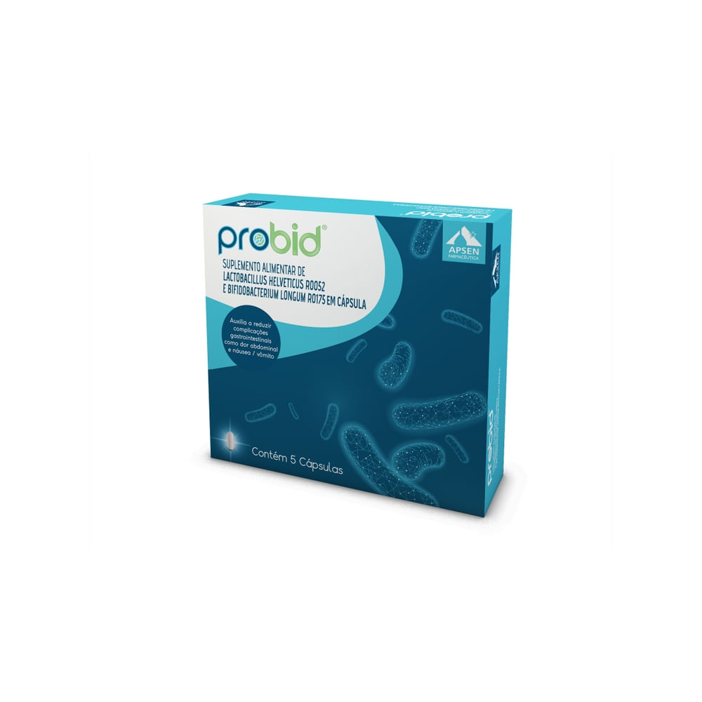 Probid Caixa 5 Cápsulas - Farma Conde