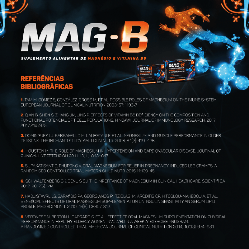 Mag B 60 Comprimidos Revestidos - Farma Conde