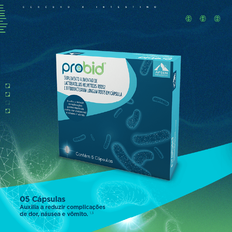 Probid Caixa 5 Cápsulas - Farma Conde