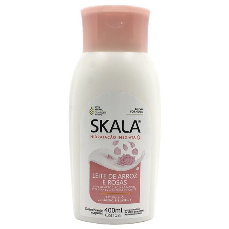 Hidratante Skala 120ml Leite Arroz e Rosa - Farma Conde