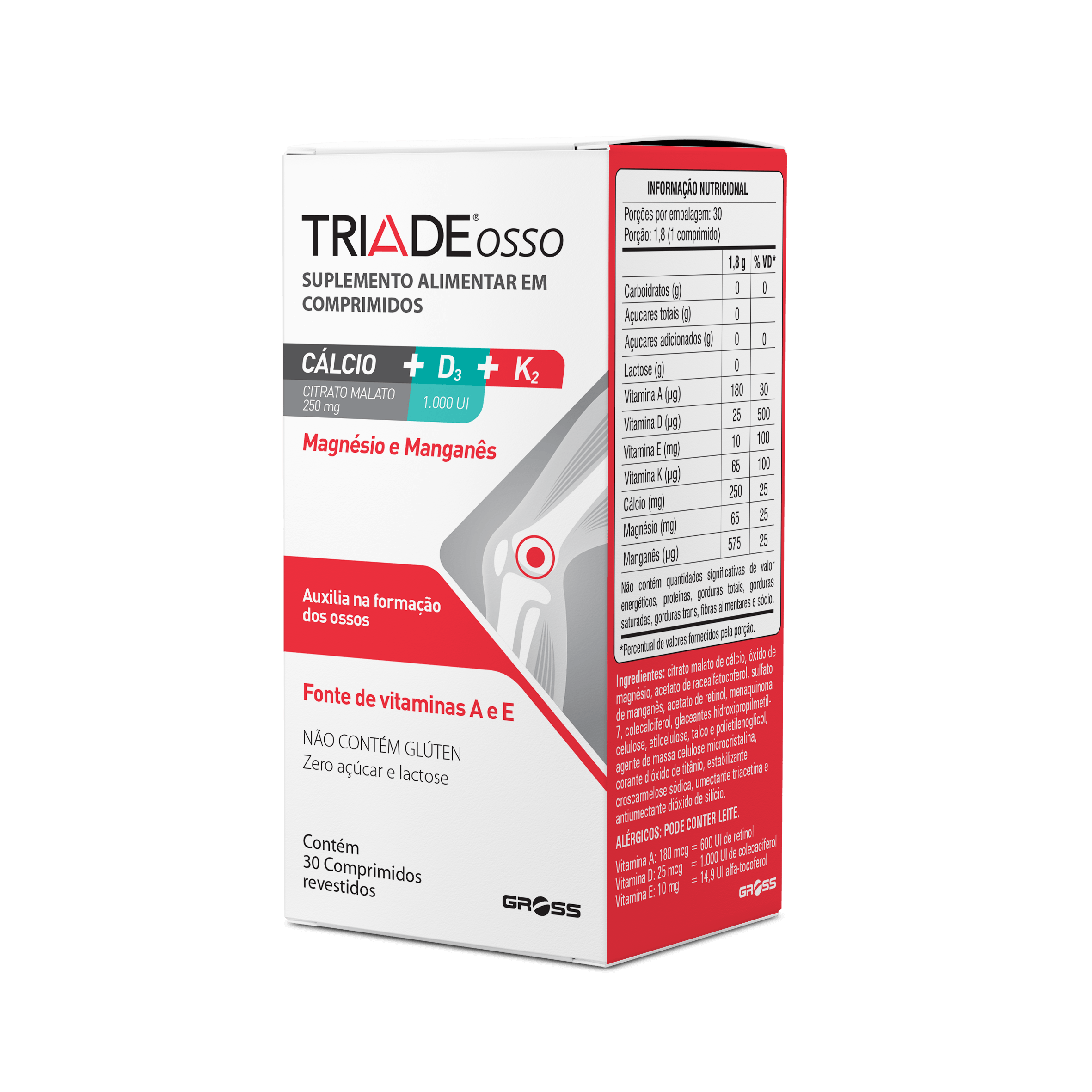 Triade Mais Caixa 30 Comprimidos - Farma Conde