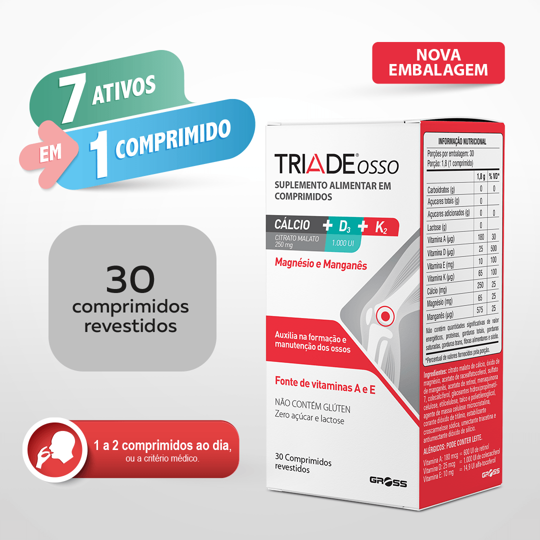Triade Mais Caixa 30 Comprimidos - Farma Conde