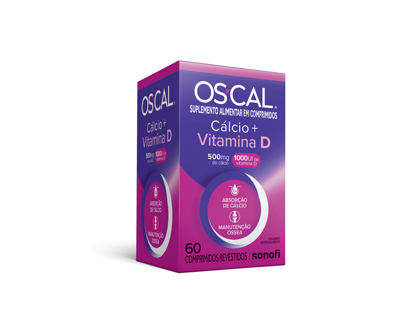 Os-Cal D Caixa 60 Comprimidos Revestidos - Farma Conde