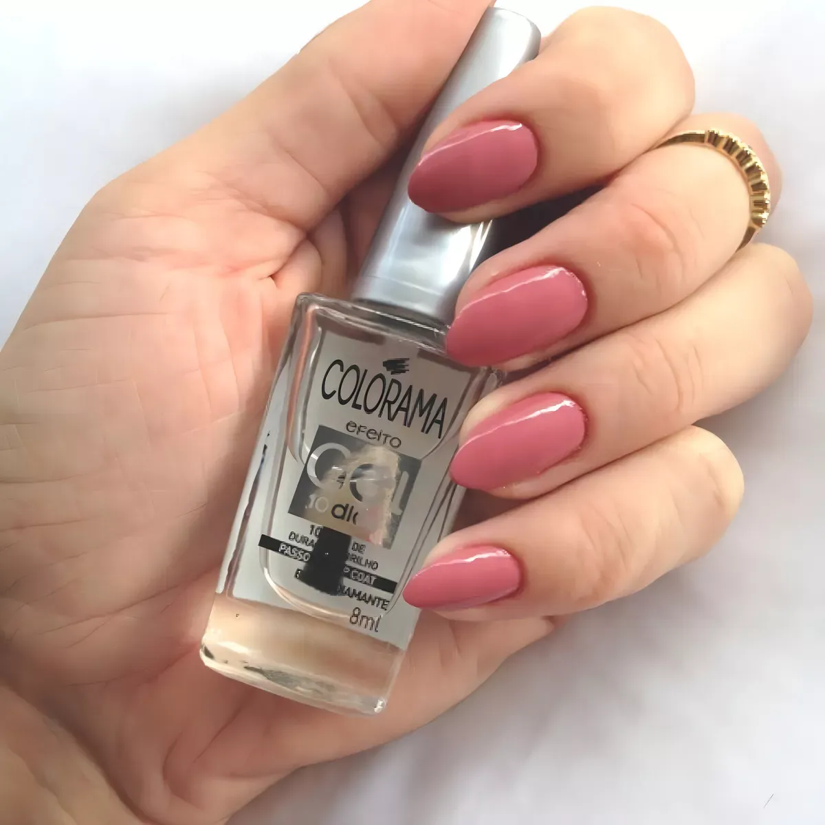 Esmalte Colorama Efeito Gel Top Coat Brilho Diamente 8ml - Farma Conde