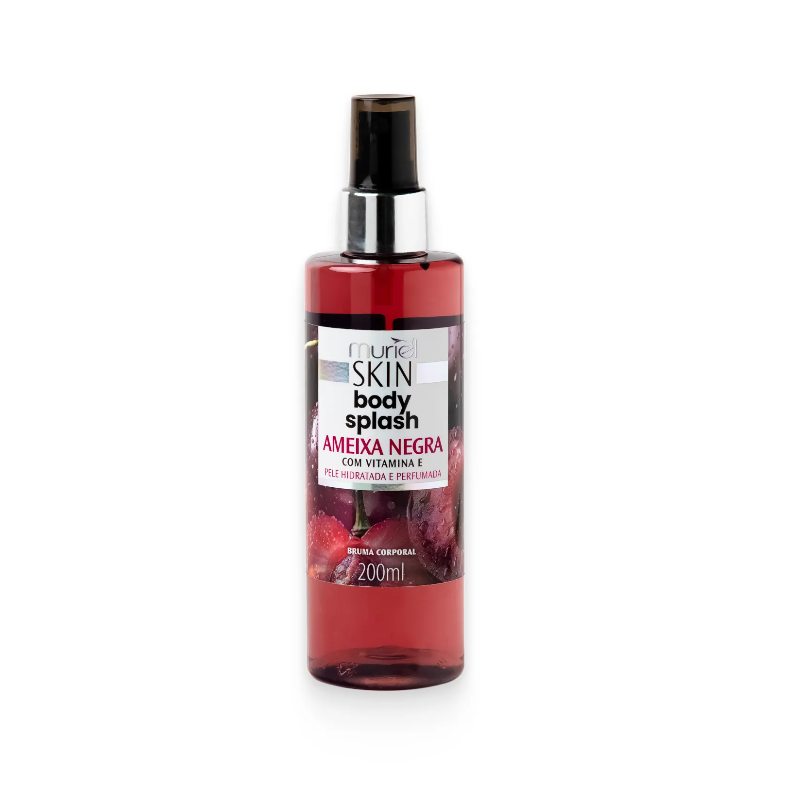 Body Splash Muriel Skin Ameixa Negra com Vitamina E 200ml - Farma Conde