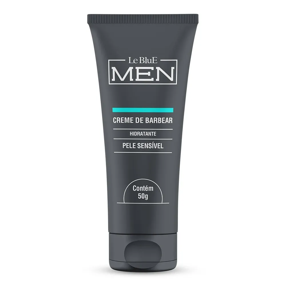 Creme de Barbear Le Blue Men Pele Sensível 50g - Farma Conde